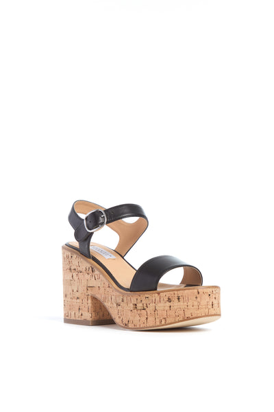 Gabriela Hearst Black Sardis Heeled Sandals
